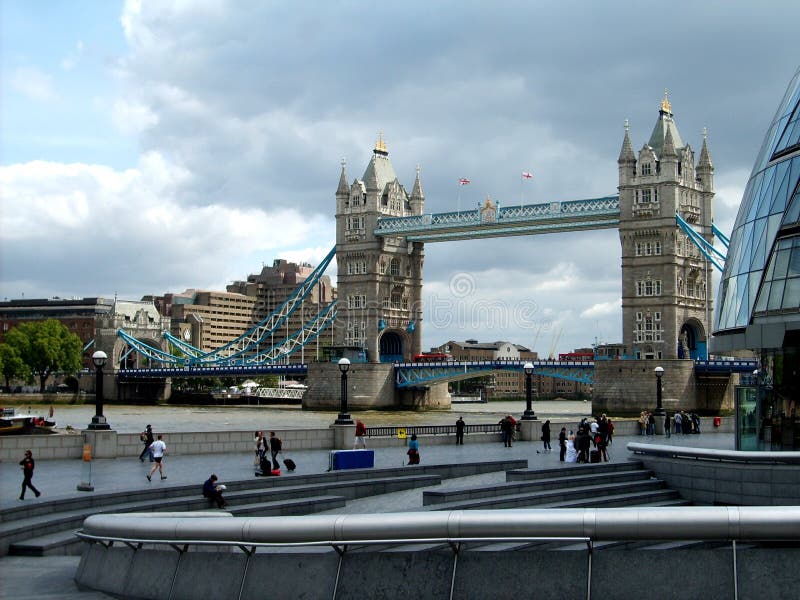 Tower bridge of London stock image. Image of city, brown - 36750387