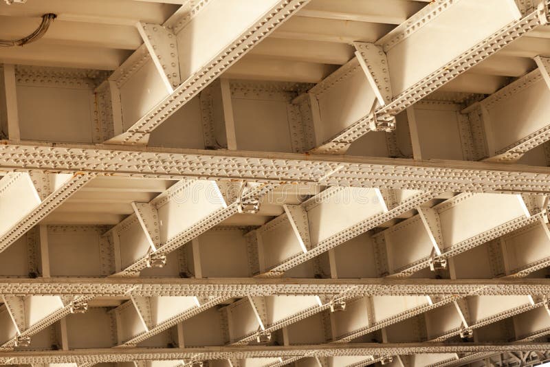 Tower Bridge Metalwork London UK Stock Image - Image of piece, rivets ...