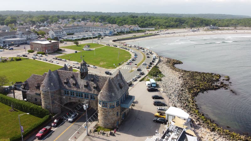 Tower Bridge in Narraganset Rhode Island Stock Photo - Image of cars ...