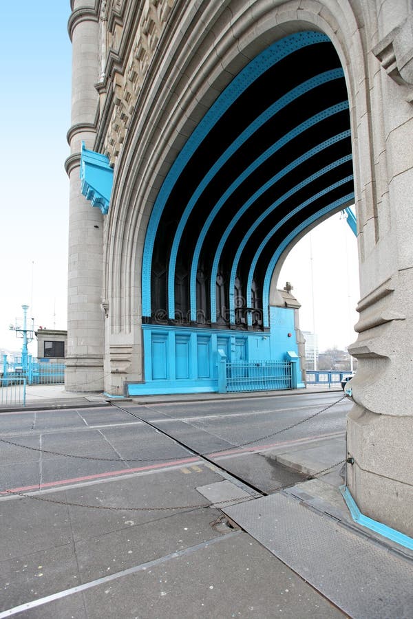Tower bridge passage stock photo. Image of famous, street - 32316418