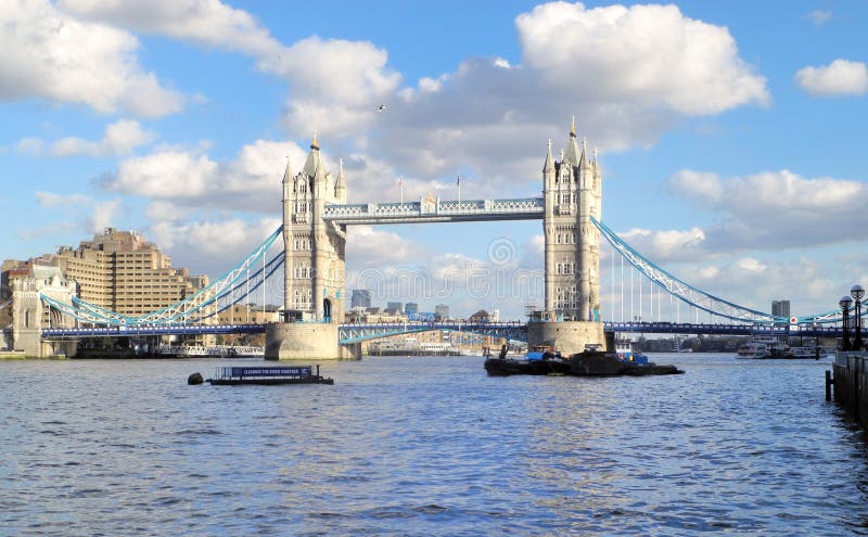Tower Bridge stock photo. Image of bridge, tower, sunny - 44280968