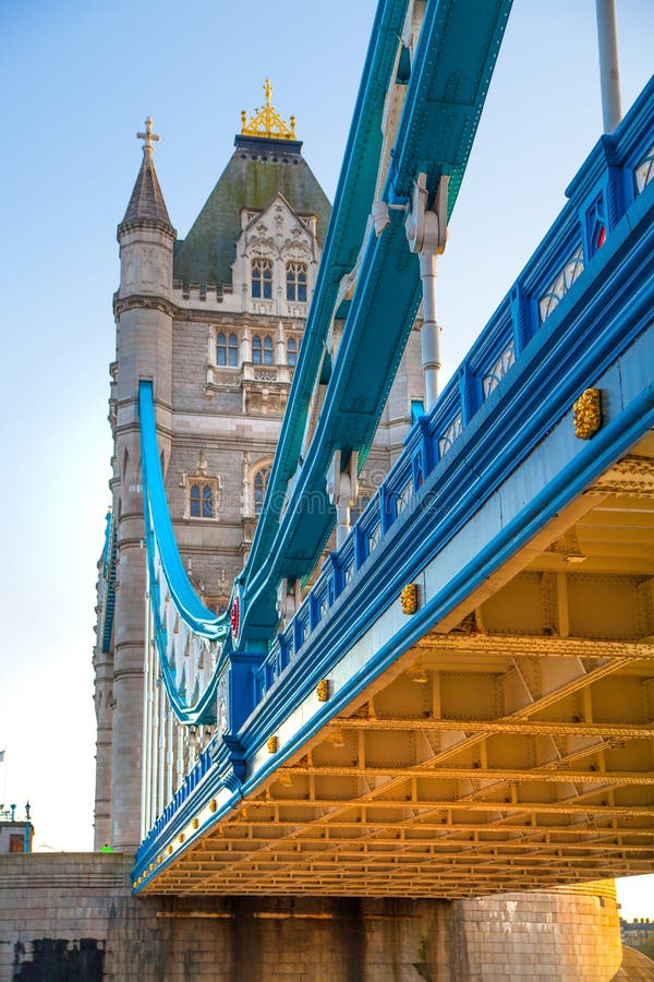 Tower bridge at sunset. editorial stock image. Image of britain - 54427024