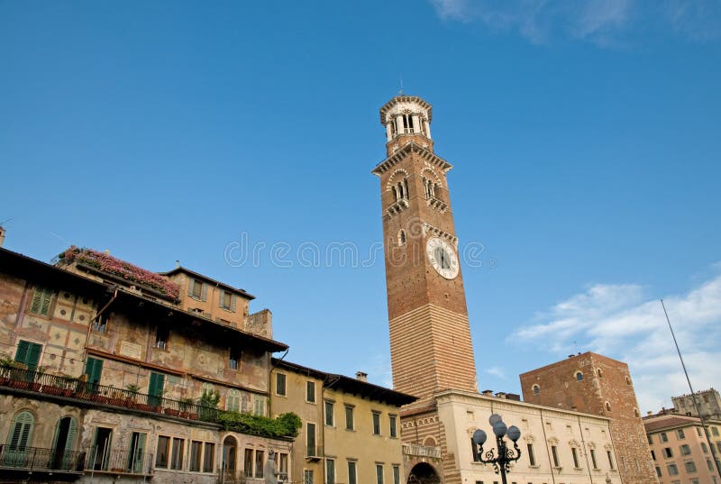 Tower and buildings stock photo. Image of tower, building - 13331298