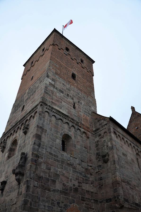 Tower and Buildings Inside the Imperial Castle Stock Image - Image of ...
