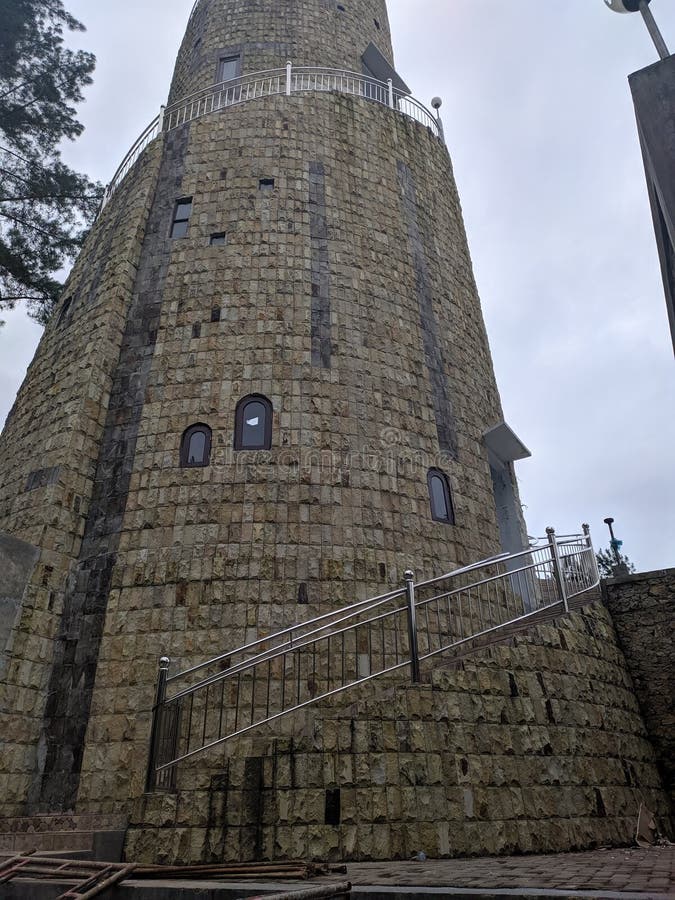 The tower of the castle stock photo. Image of monument - 208874378