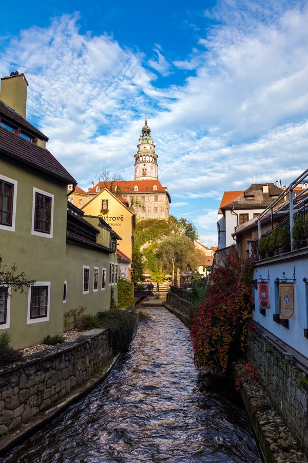 Tower of Castle in Cesky Krumlov Editorial Image - Image of bohemia ...