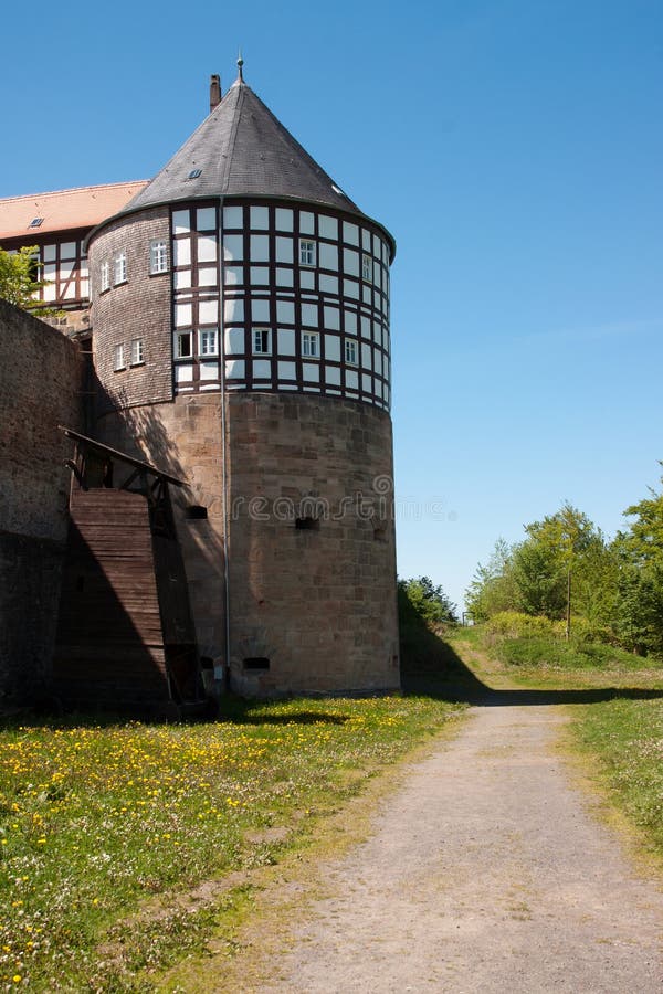 Tower castle stock photo. Image of medieval, landmark - 76253372