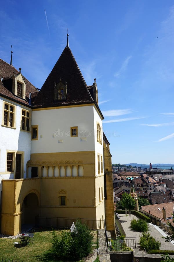 Tower of castle editorial stock image. Image of town - 65022084