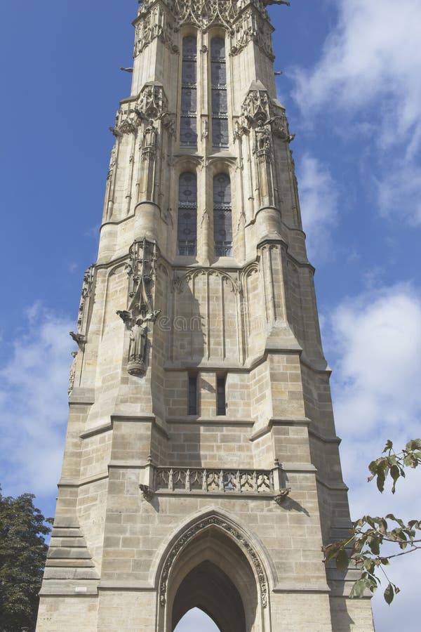 Tower of the Cathedral of St Jacques Stock Photo - Image of tourism ...