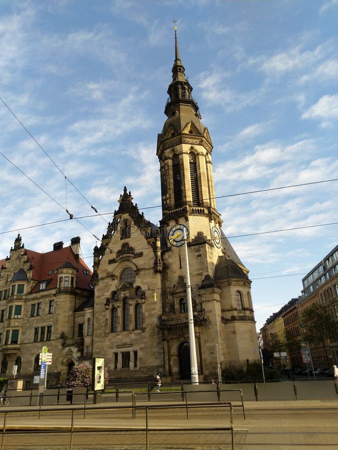 Tower church germany stock photo. Image of tower, germany - 155200946