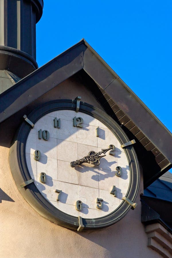 Library Clock Tower stock photo. Image of reading, buildings - 648560