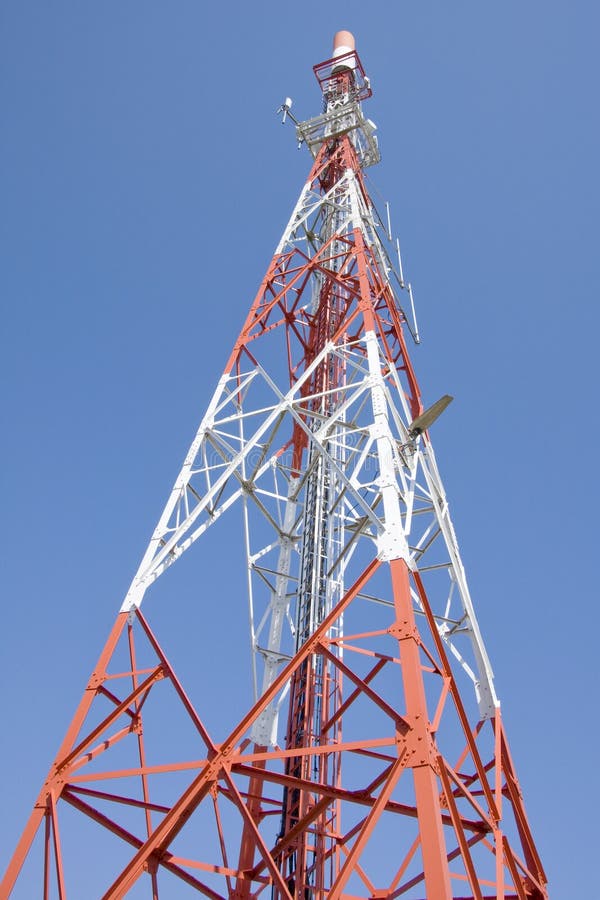 Communication Tower stock photo. Image of connection, network - 65040