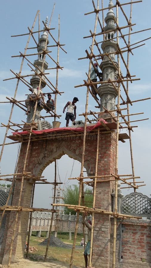 A Tower Constructed in India Editorial Photography - Image of mast ...