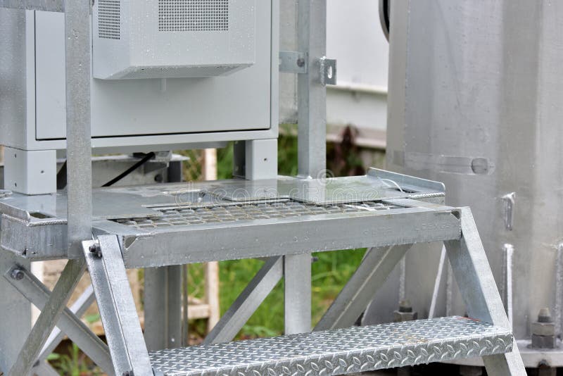 Tower Construction To Install the Antenna of the Wireless Communication ...