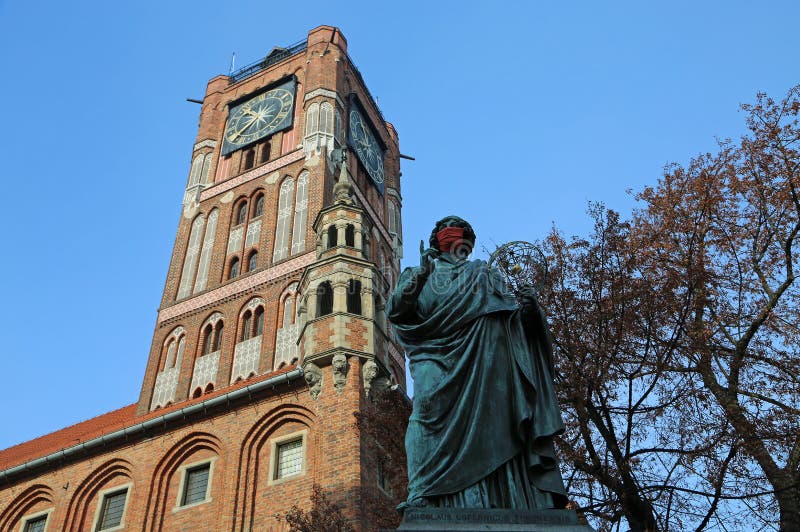 The Tower and Copernicus Monument Stock Photo - Image of city, century ...