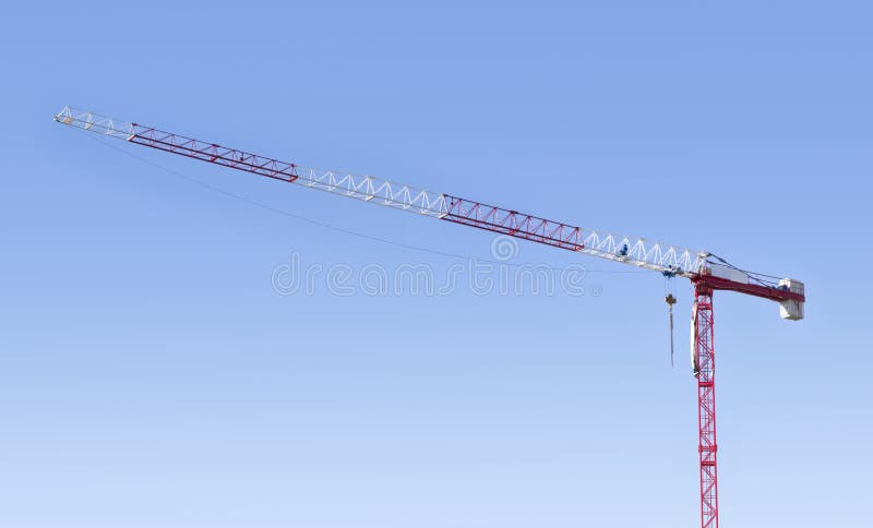 Tower crain construction stock image. Image of background - 48439631