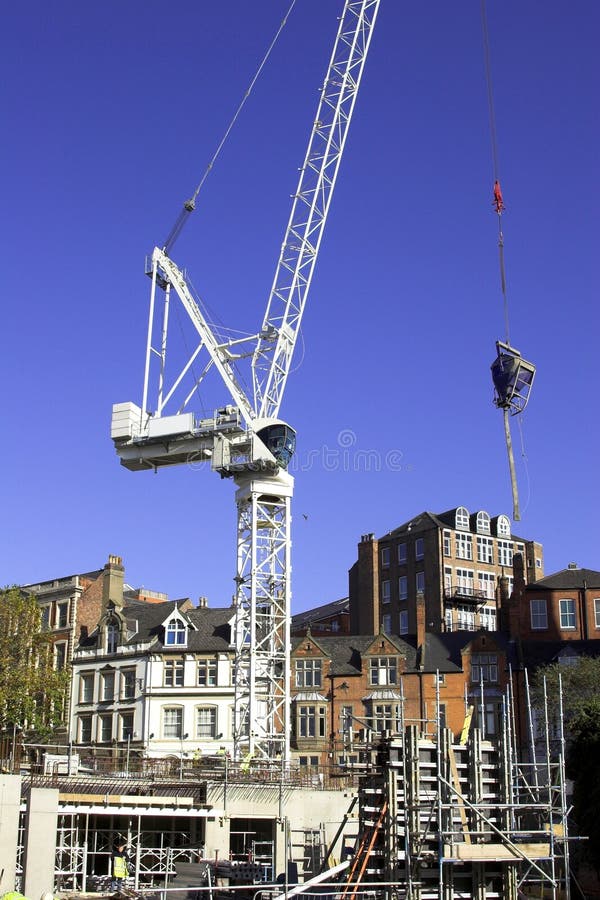 Tower Crane stock image. Image of construction, people - 3570789