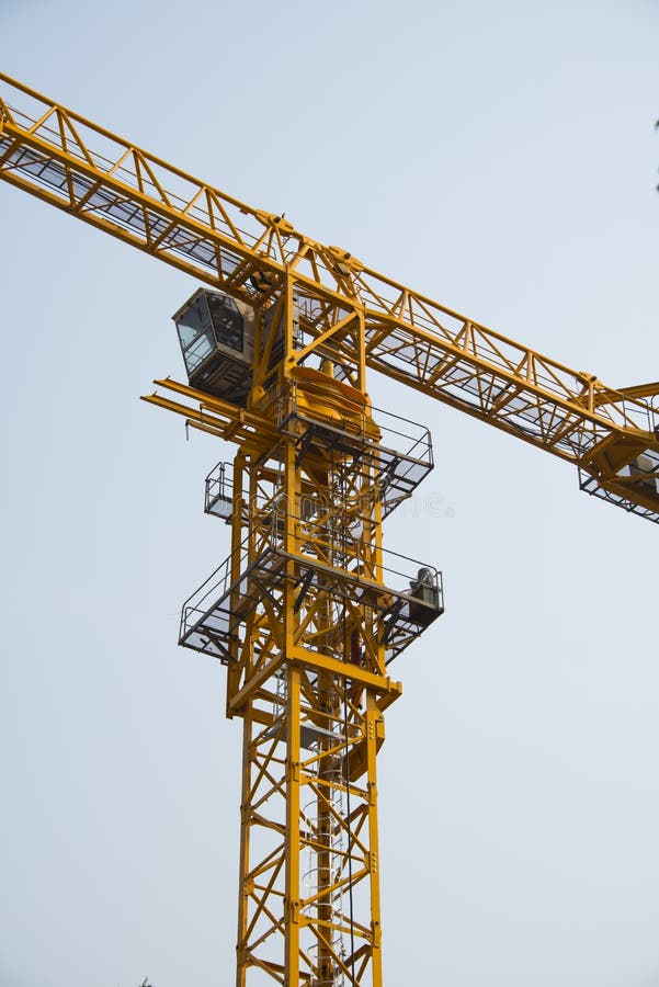 Tower crane stock photo. Image of rotating, real, crane - 41200164