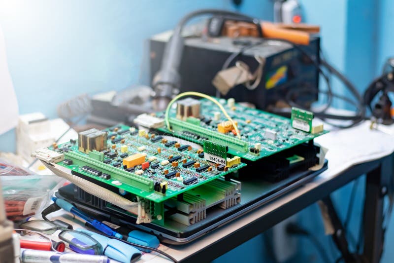 Tower Crane Control Board of Swing Systems Was Repaired by the ...