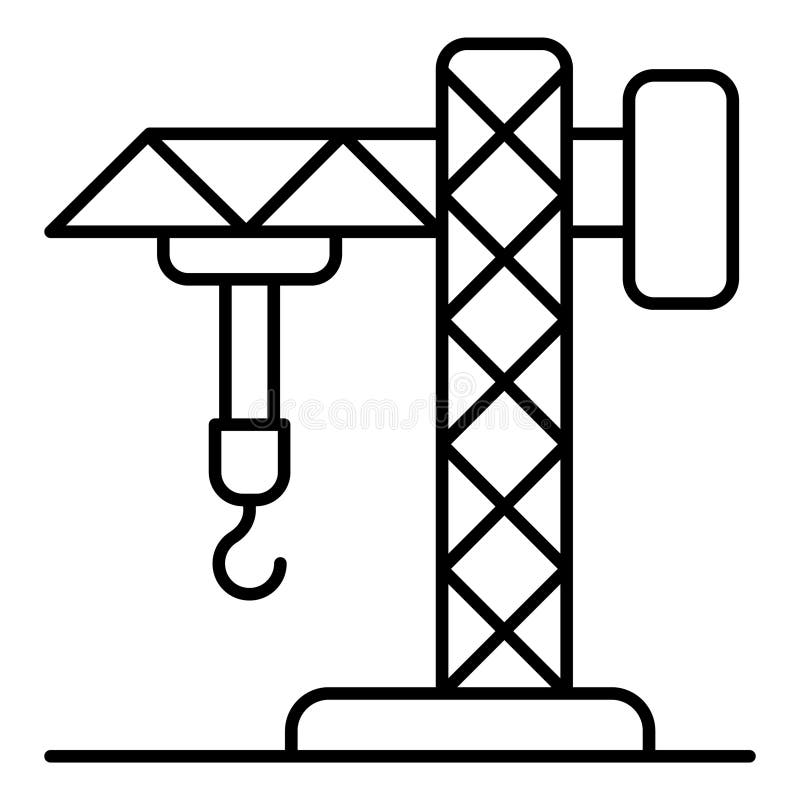 Tower Crane Icon Vector Stock Illustrations – 4,989 Tower Crane Icon Vector Stock Illustrations ...