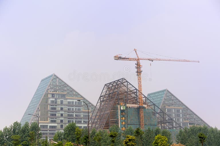 113 Triangle Tower Crane Stock Photos - Free & Royalty-Free Stock ...