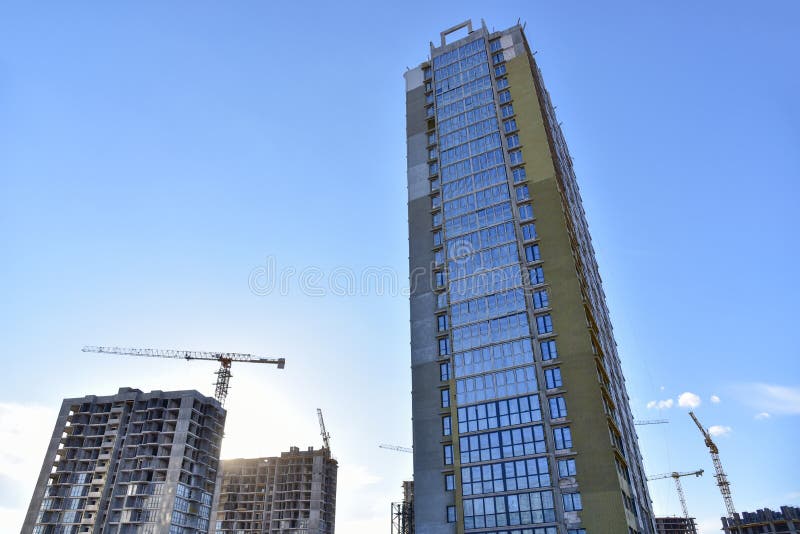 Mineral Wool for Insulation of the Facade Building. Insulation for ...