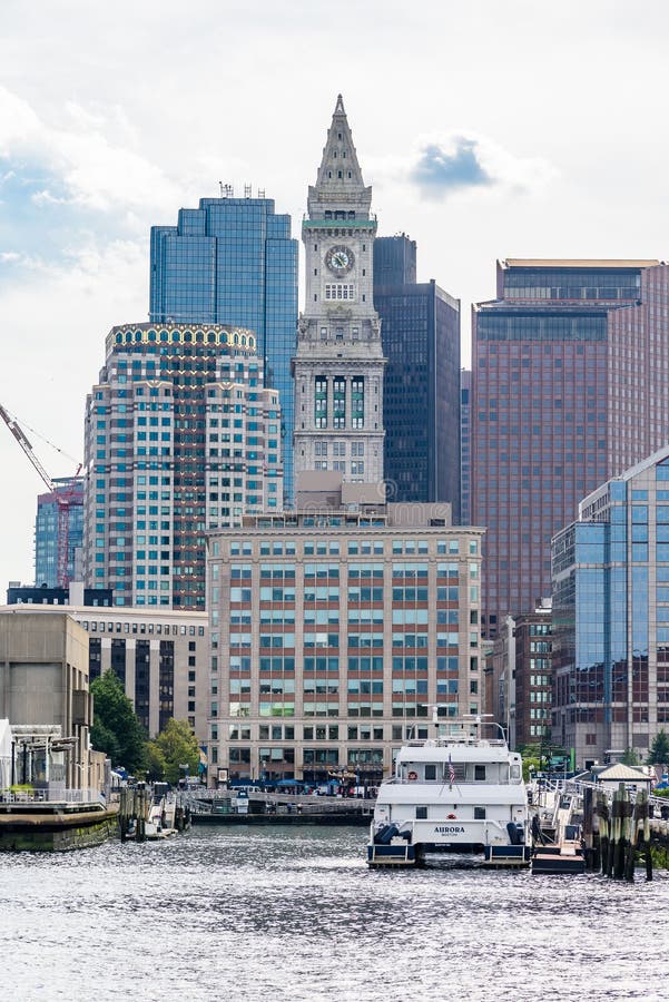 Custom House Tower in Boston Editorial Photo - Image of landmark ...