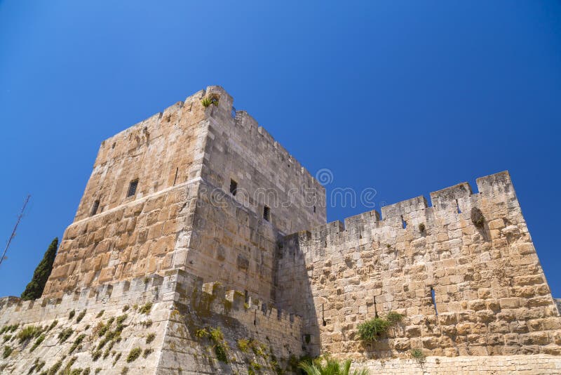 Tower of David in Jerusalem Editorial Photo - Image of destination ...
