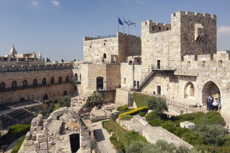 Tower of David is so Named because Byzantine Christians Believed the ...