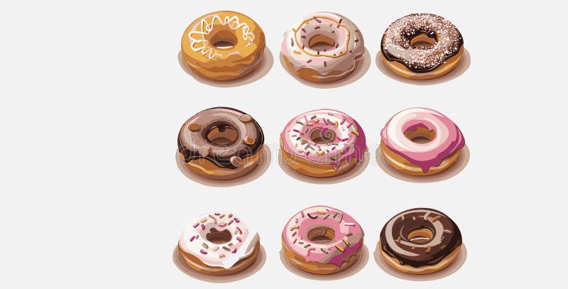 Tower of Doughnuts, Tasty Food Stock Photo - Image of flavors, dessert ...