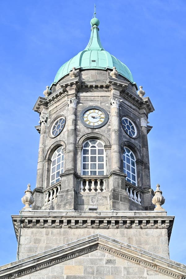 The Tower of Dublin Castle Apartments Stock Image - Image of castle ...