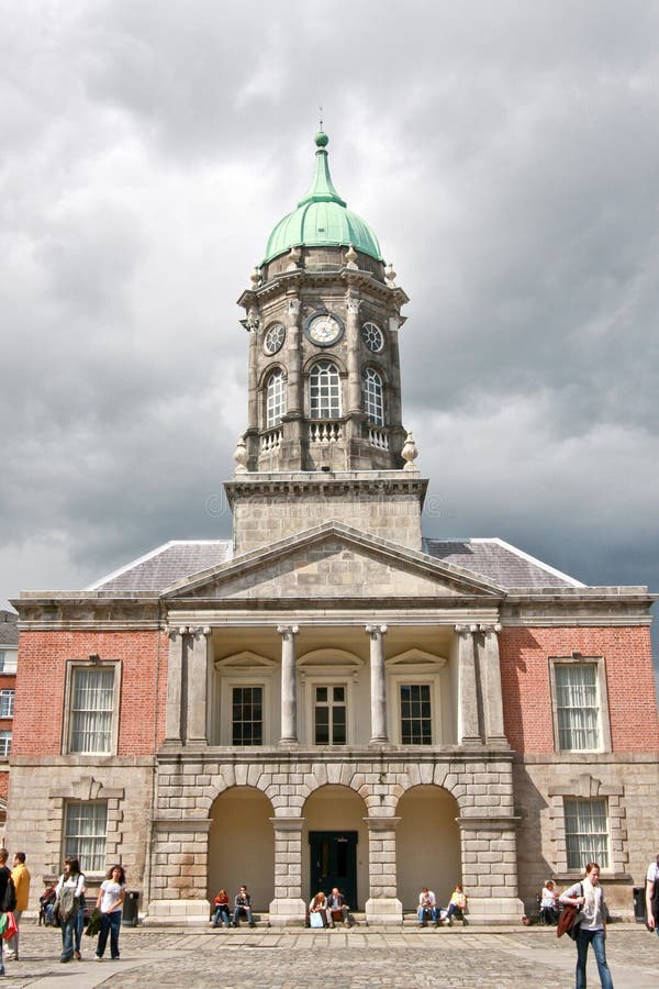 The Tower of Dublin Castle, Ireland Editorial Photo - Image of city ...