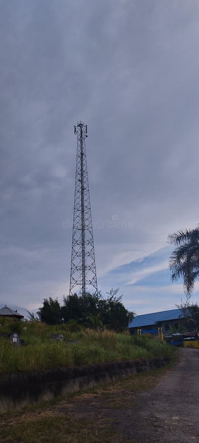 Tower electro magnetic stock photo. Image of memorial - 266005424