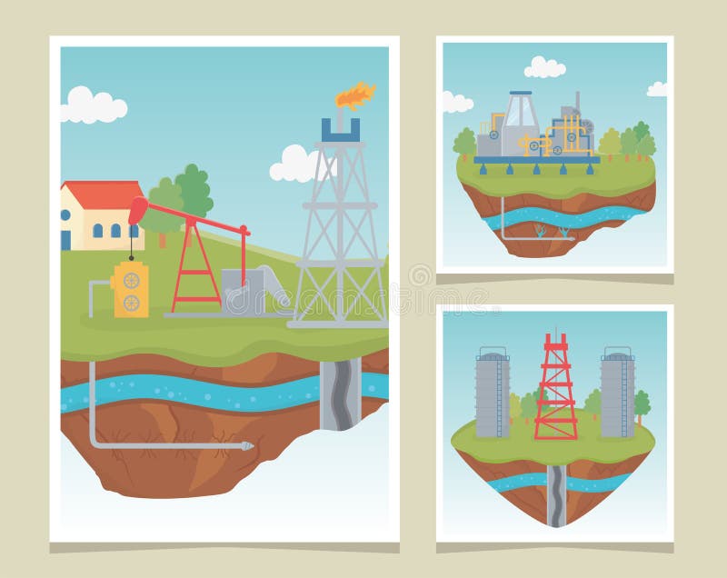 Frack Stock Illustrations – 125 Frack Stock Illustrations, Vectors ...