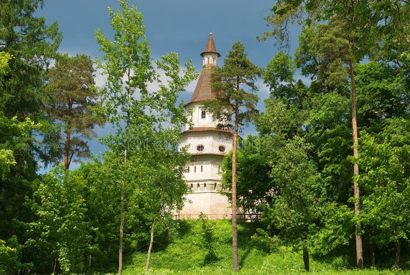 The tower in the forest stock photo. Image of tower, ancient - 31506252