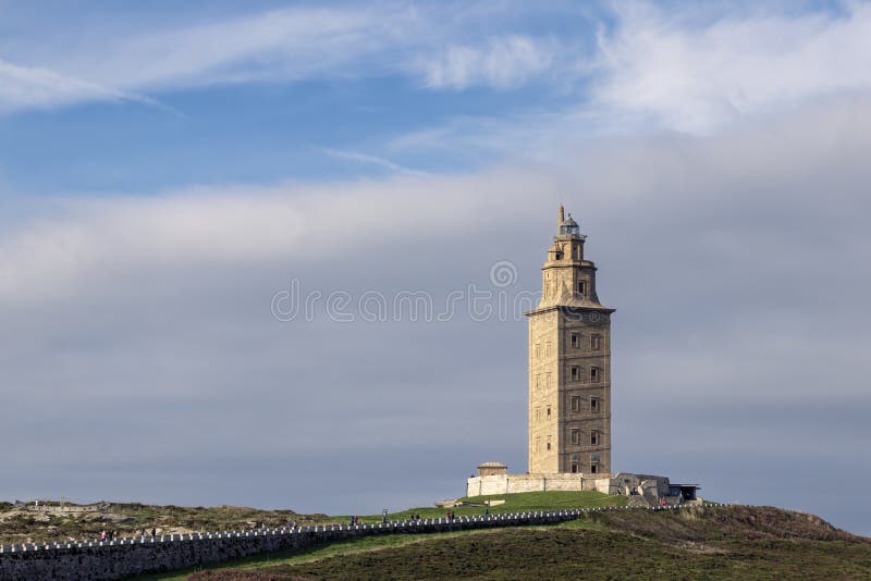 Tower of Hercules, the Oldest Roman Lighthouse in the World in ...