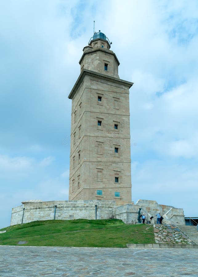 Tower of Hercules stock image. Image of landscape, light - 38537829