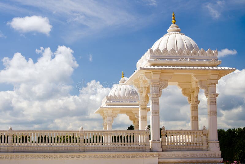Tower at Hindu Temple in Atlanta, GA Stock Image - Image of hinduism ...