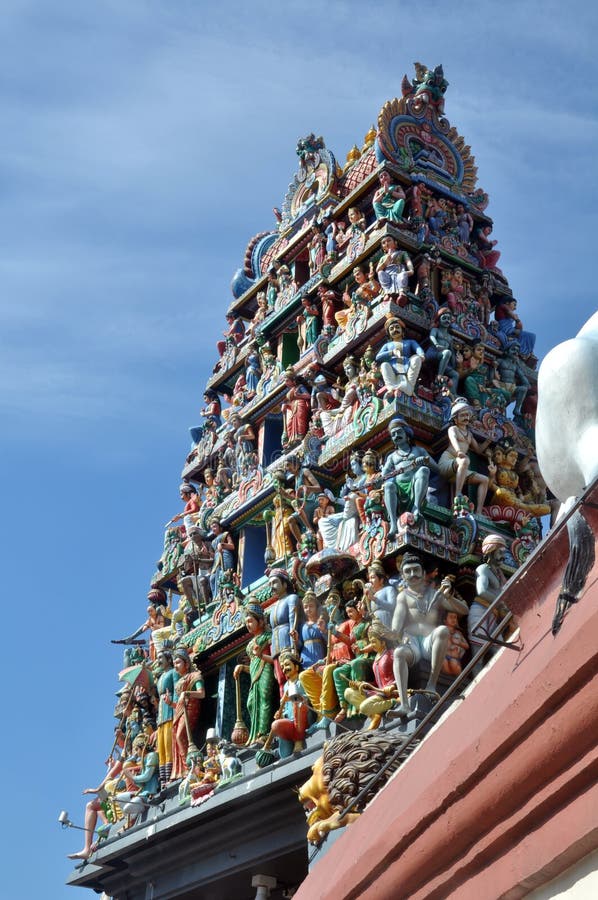 Tower of indian temple stock photo. Image of hinduism - 26422224