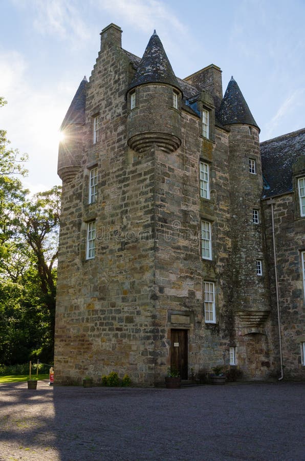 Tower stock image. Image of stone, scotland, castle, roof - 35807949
