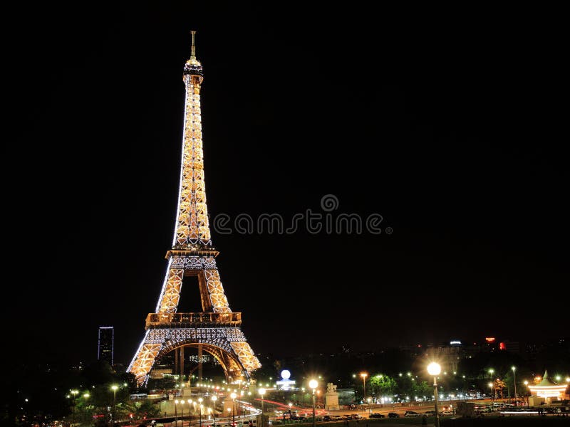 Tower editorial photo. Image of night, light, tower, high - 48745901