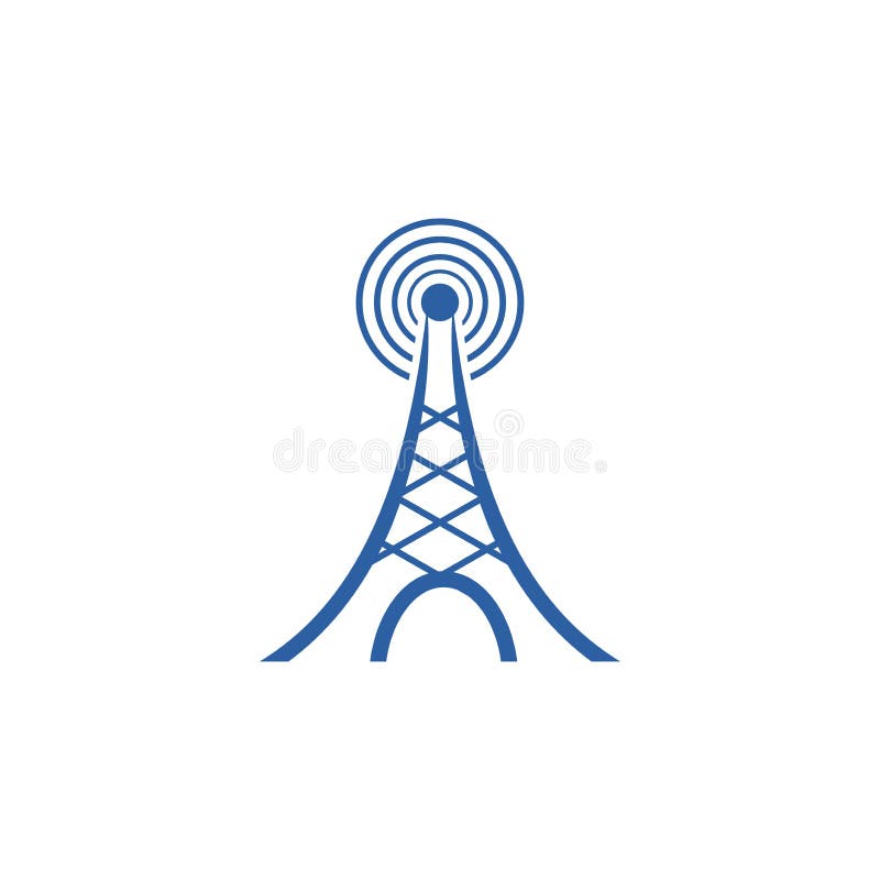 Tower Logo Symbol Vector Icon Design Illustration Template. Stock ...