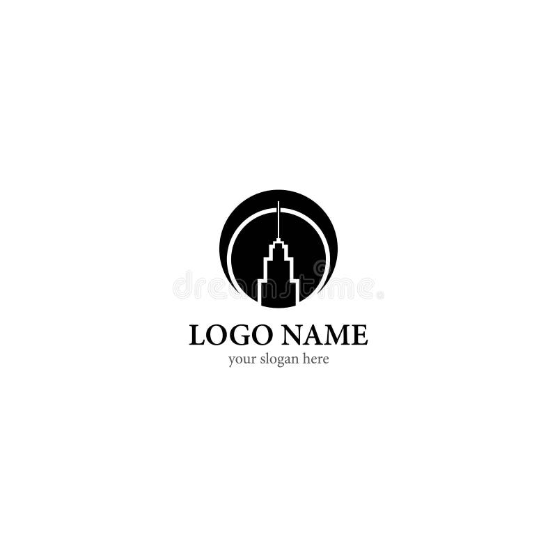 Tower logo template stock vector. Illustration of vintage - 188439854