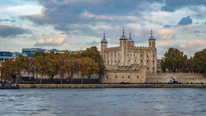 The Tower of London, the Oldest Building in London Stock Photo - Image ...