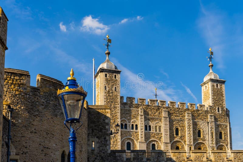 Tower of London city, UK stock image. Image of palace - 183263749