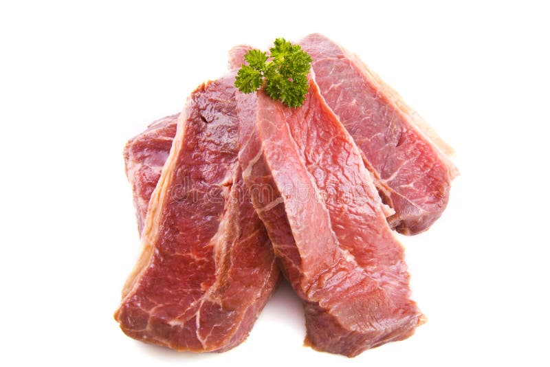 Raw beef stock image. Image of luxury, cube, cubes, tender - 7601359