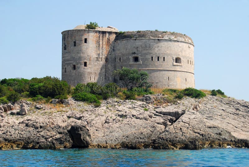 Tower at Miriste stock photo. Image of mediterranean - 40051906