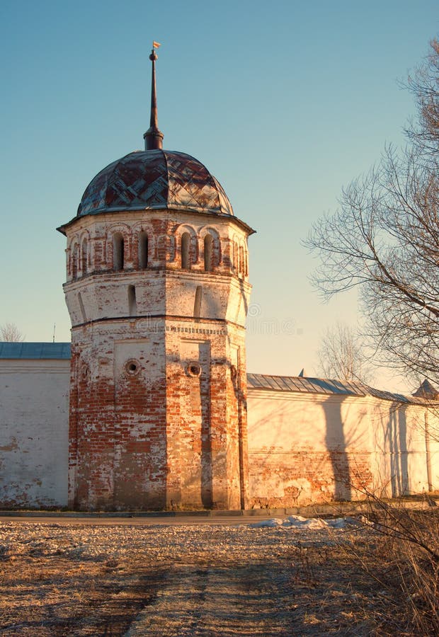 The tower of the monastery stock photo. Image of city - 31323324