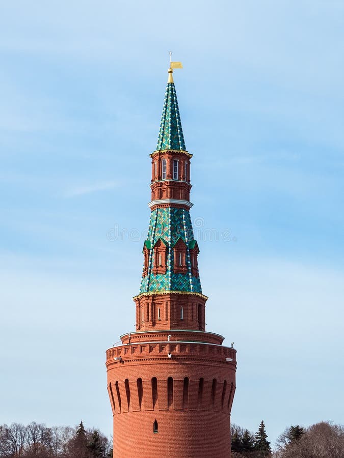 The Tower of the Moscow Kremlin Stock Photo - Image of fortress ...