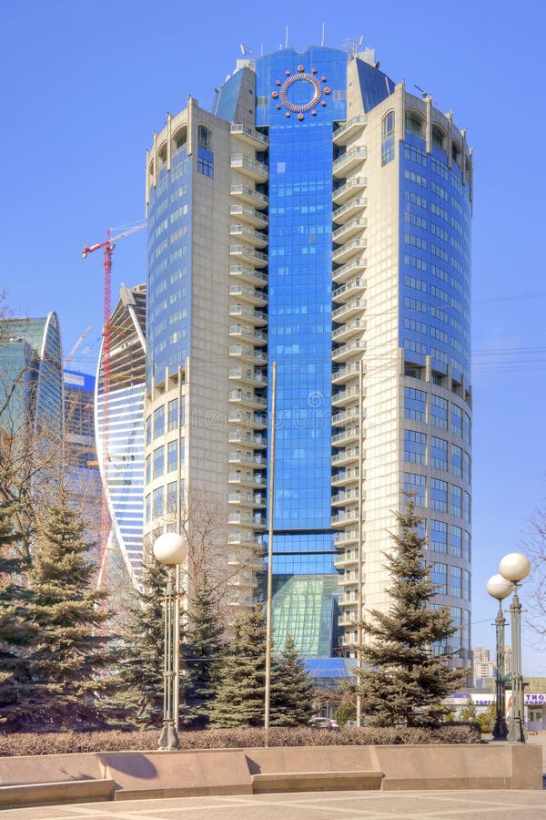Tower 2000, Moscow International Business Centre (Moscow-City). Russia ...